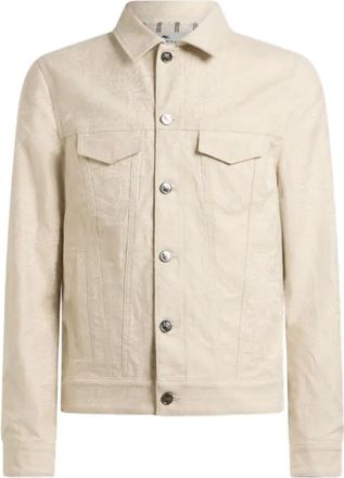 Etro Homme, Vestes, Beige, Taille: XL Veste en jean