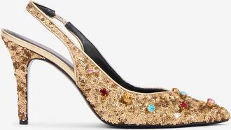 Isabel Marant Escarpins Pafya - Femme - Clair Dor&eacute; - Taille37 - Isabel Marant