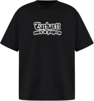 Carhartt Work in Progress Homme, Tops, Noir, Taille: S World Tour T-shirt
