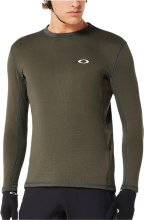 Oakley Homme, Sport, Vert, Taille: XL Seeker Thermal Grid LS Jersey