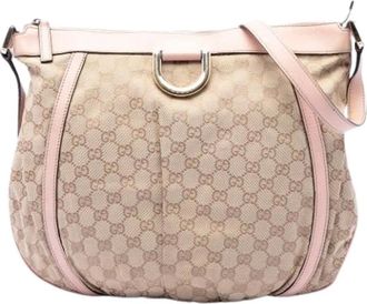 Gucci Sac bandouli&egrave;re vintage Pre-owned - Femme - Pre-owned - Beige - Taille: ONE Size
