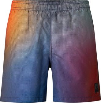 Bogner Fire + Ice Badeshorts Laron f&uuml;r Herren - Blau/Rot/Orange - 50