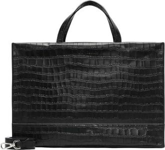Liebeskind BERLIN LOU 2 New Croco Satchel L Black