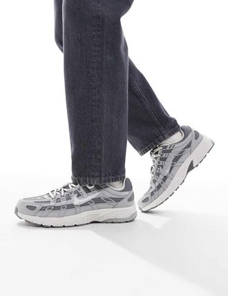 Nike P6000 - Unisex-Sneaker in Grau und gebrochenem Wei&szlig;