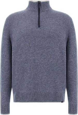 Paul & Shark Pull &agrave; col roul&eacute; - Homme - Pulls - Bleu - Taille: XL