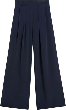 Momoni Femme, Pantalons, Bleu, Taille: 38 FR Aspen Wide Pantalons