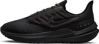 Nike Nike Herren Air Winflo 9 Shield Laufschuh, Schwarz Grau Black Off Noir Dk Smoke Grey, 38.5 EU