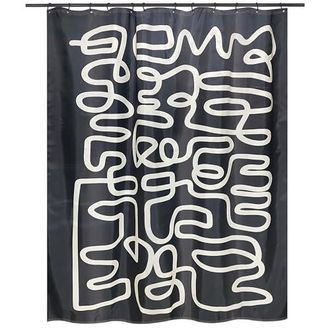 MSV Polyester Vorhang Chiara 180 x 200 cm Ideal Dekoration Ihres Innenraums, perfekt f&uuml;r Wohnzimmer, Schlafzimmer oder B&uuml;ro, leicht zu installieren und zu