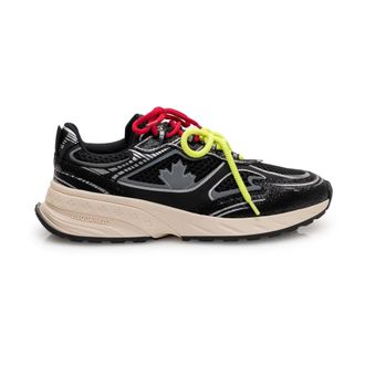 Dsquared2 Sneaker Crackle - - Shoes - Herren - Schwarzk - 42 1/2 EU