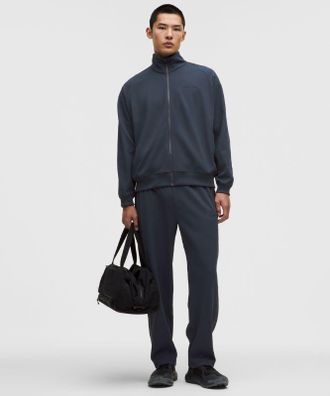 lululemon Piqu&eacute;-Trainingshose im Relaxed Fit Normale L&auml;nge f&uuml;r M&auml;nner - Gr&ouml;&szlig;e 2XL in True Navy