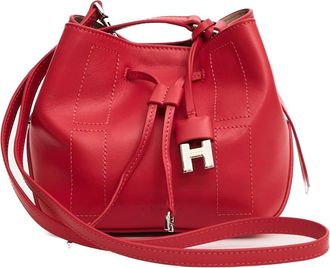 Hogan Femme, Sacs, Rouge, Taille: ONE Size H01R Hocket Mini