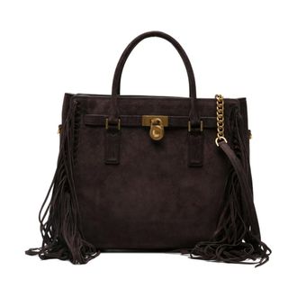 Michael Kors Femme, Sacs, Brun, Taille: ONE Size Hamilton Moderne Large Satchel