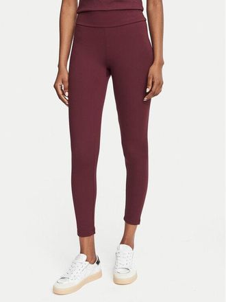 Guess Leggings V6BB25 K6732 Dunkelrot Slim Fit