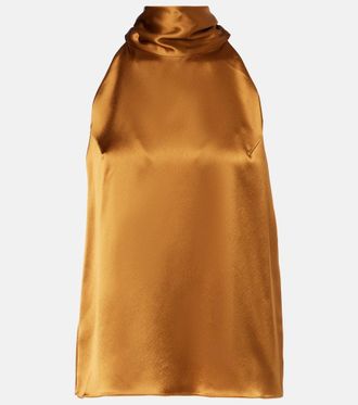 Galvan Top Sienna aus Satin
