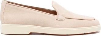 Santoni Femme, Chaussures, Beige, Taille: 37 1/2 EU Mocassins Debora