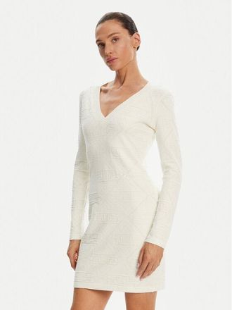 Gaudì Strickkleid 421FD13005 Weiß Regular Fit