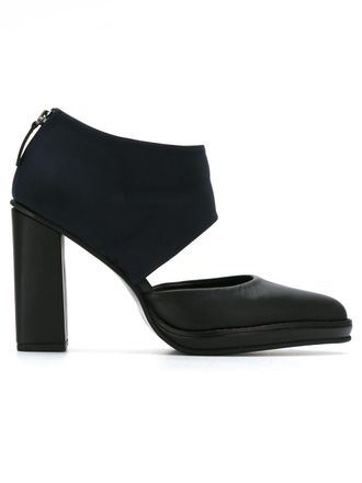 Studio Chofakian cut out shoes - Noir