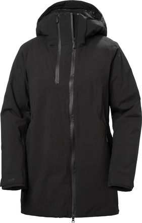 Helly Hansen Damen Helly Hansen W Nora Long Insulated Jacket, Schwarz, L