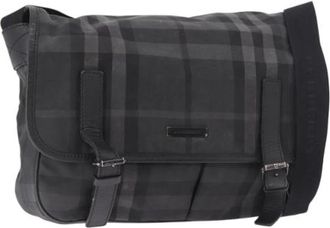 Burberry Sac bandouli&egrave;re vintage doccasion - Femme - Pre-owned - Gris - Taille: ONE Size