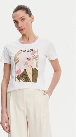 Gaudì T-Shirt 511BD64035 Weiß Regular Fit