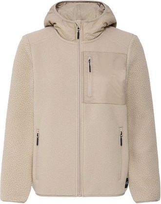 North Bend Fleecejacke NBMattea W Sportliche Teddy-Jacke mit Kapuze