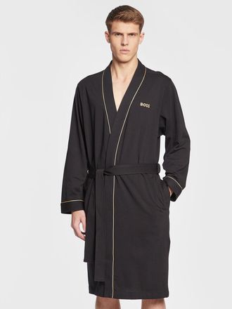 HUGO BOSS Bademantel Xmas 50485920 Schwarz