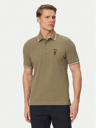 Aeronautica Aeronautica Militare Poloshirt 261PO1914UP00403 Gr&uuml;n Regular Fit