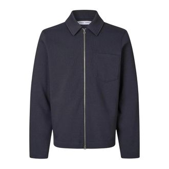 Sams&oslash;e & Sams&oslash;e Sahannes Full Zip - - Sweatshirts & Hoodies - Herren - Blau - L