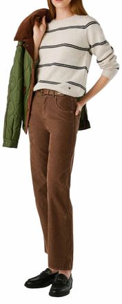 Pepe Jeans London Damen Sun Hose, Braun (Schokoladenbraun), L