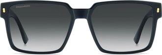 Dsquared2 unisex, Accessoires, Bleu, Taille: 58 MM D2 0202/G/S Lunettes de soleil
