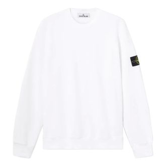 Stone Island Herren, Sweatshirts & Hoodies, Wei&szlig;, LGr&ouml;&szlig;e