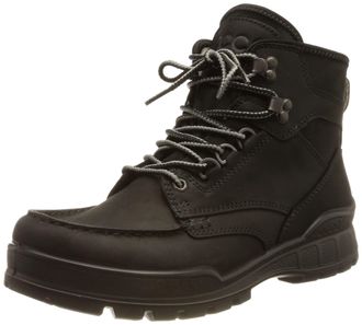 Ecco Ecco Herren Track 25 Mid-Cut Boot, Black/Moon Rock, 46 EU