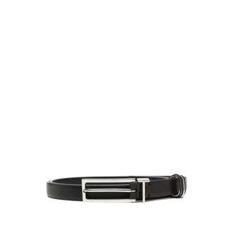 Tom Ford Metall Loop Leder G&uuml;rtel - - Accessories - Herren - Schwarzk - 95 CM