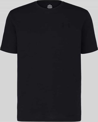 Under Armour Regular Fit Sport-T-Shirt aus Baumwoll-Mix