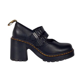 Dr. Martens Femme, Chaussures, Noir, Taille: 40 EU Eviee Sendal Escarpins Mary Jane &agrave; Talons en Cuir