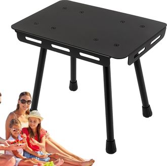 Generic Tragbarer Campingstuhl, Angelhocker - Angelplatz tragbar,Multifunktionaler Rucksackstuhl f&uuml;r BBQ Wandergarten, Outdoor Picknicktisch