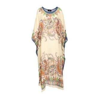 Etro Femme, Robes, Multicolore, Taille: 36 FR Kaftan Imprim&eacute; Paisley