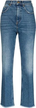 Golden Goose Femme, Jeans, Bleu, Taille: W26 Jean &Eacute;vas&eacute; Court