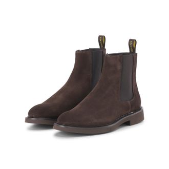 Doucal's Boots aus Veloursleder