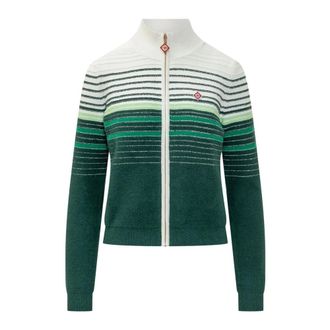 Casablanca Rei&szlig;verschluss-Strickjacke - - Knitwear - Damen - Mehrfarbig - L