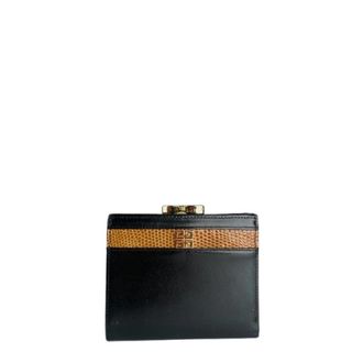 Givenchy Pre-owned Leder-Geldb&ouml;rse - - Pre-owned - Damen - Schwarzk - ONE SIZE
