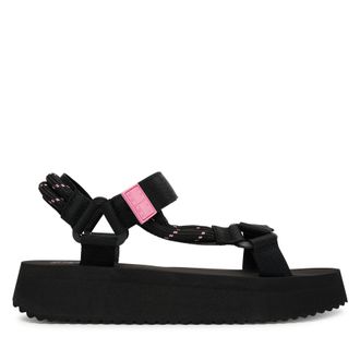 Tommy Jeans Sandalen Tommy Jeans Tjw Eva Rope Sandal EN0EN02970 Schwarz