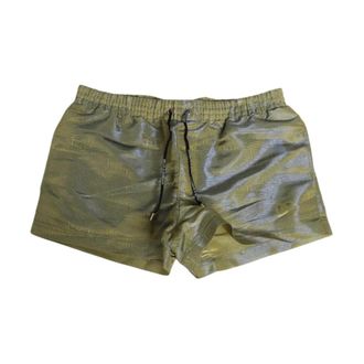 Dolce & Gabbana Swim Top mit Blumenmuster - - Swimwear - Herren - Gr&uuml;n - S