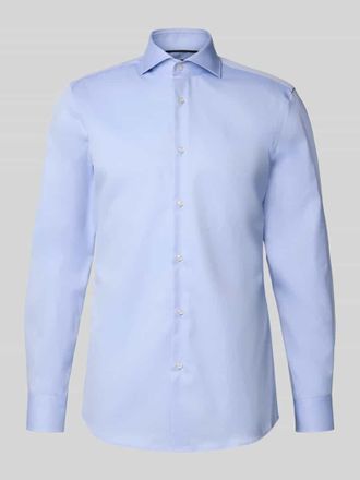 HUGO BOSS Slim Fit Businesshemd aus reiner Baumwolle