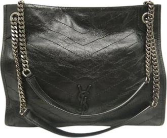 Saint Laurent Sac &agrave; bandouli&egrave;re Vintage Pre-owned - Femme - Pre-owned - Noir - Taille: ONE Size
