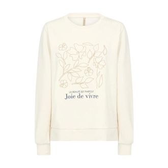 Soyaconcept Damen, Sweatshirts & Hoodies, Beige, 2XLGr&ouml;&szlig;e