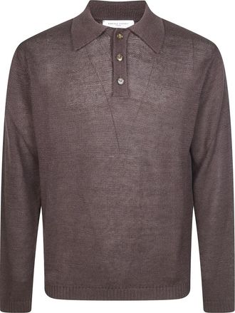 Daniele Fiesoli Homme, Tops, Brun, Taille: S Polo Chemises