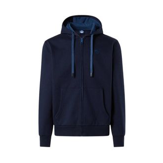 North Sails Full Zip Hoodie 691085 - - Sweatshirts & Hoodies - Herren - Blau - S