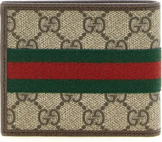 Gucci Mens Beige Polyethylene Wallet