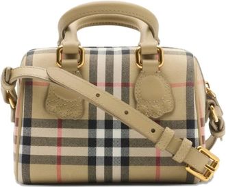 Burberry Homme, Sacs, Beige, Taille: ONE Size Mini Sac Bowling